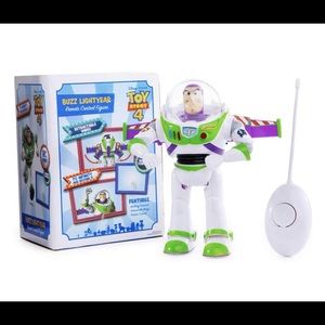 Disney | Toys | Disney Toy Story 4 Buzz Lightyear Remote Control Figure ...